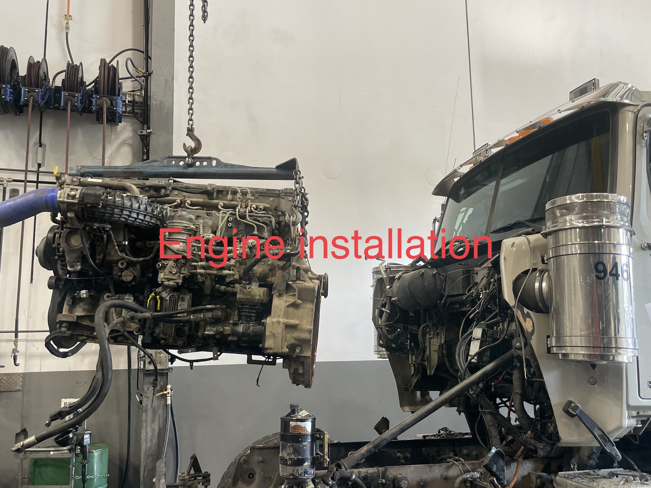 Replaced DD16 Engine Assembly | Payless Truck Parts